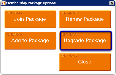 Enterprise: How do I upgrade a Membership Package via Point of Sale?