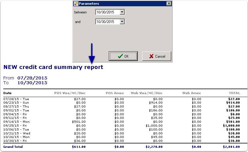 Enterprise: Finance Basics - Credit Card Audit Reports