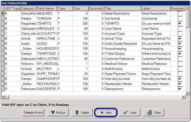 Enterprise: How do I add or remove Organization User Defined Fields (UDFs)?