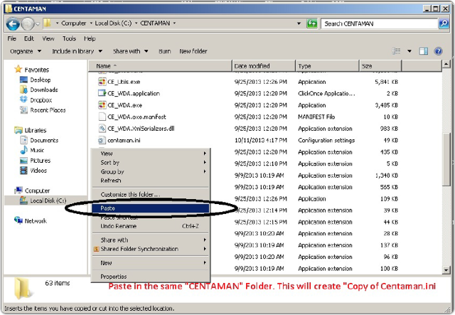 Enterprise: How do I locate and send an INI file?